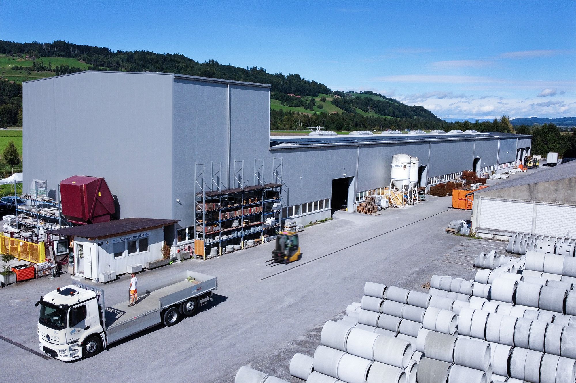 Gesamtangebot baumat | Baustoffe, Beton & Stahl aus einer Hand - Baumat AG